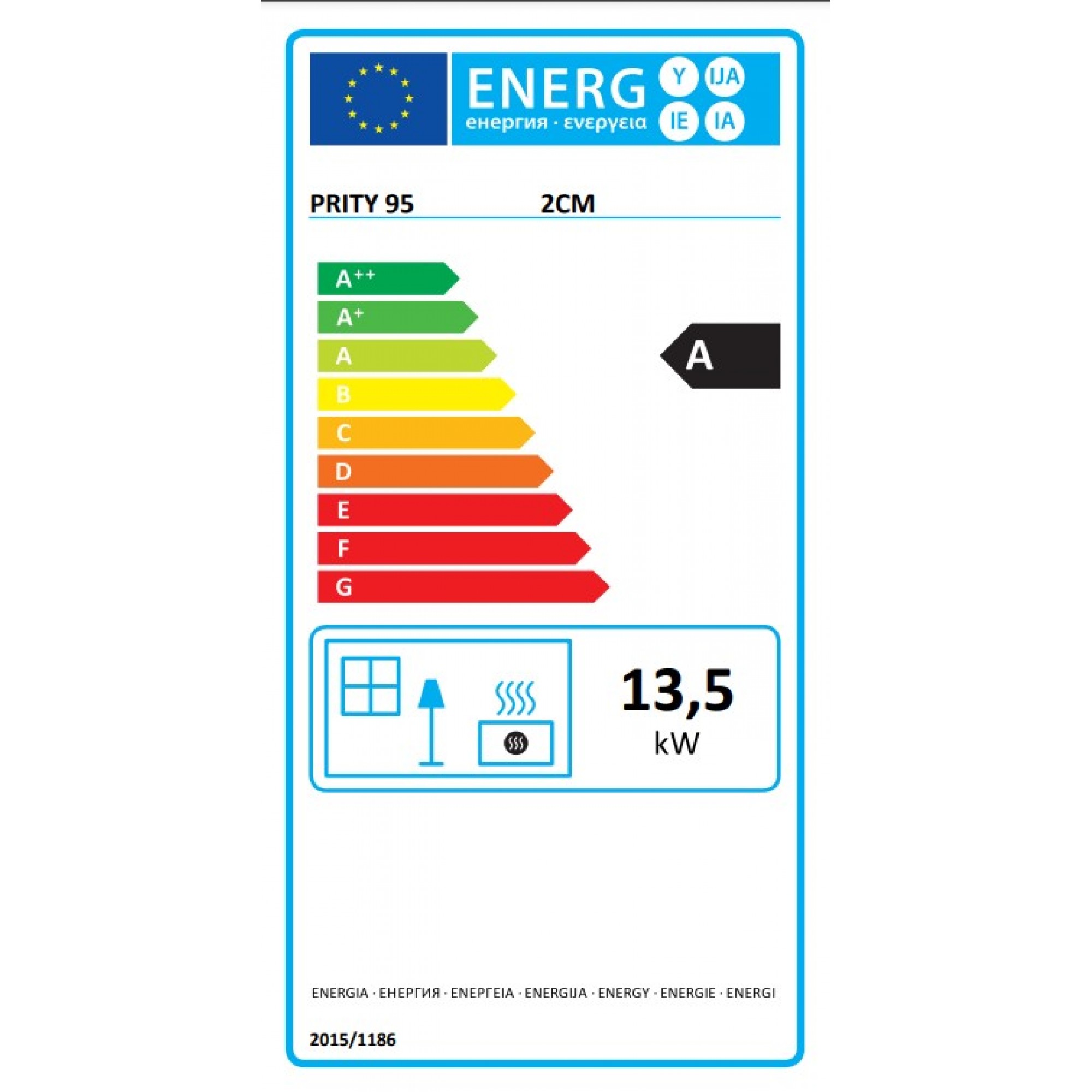 ᐉ Židinio kapsulė Prity 2CM, 13.5kW – Aukščiausios kainos | BalkanEnergy.LT