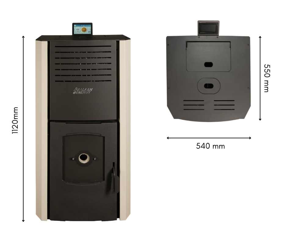 ᐉ Granulinis katilas Balkan Energy Sofia B, 25kW – Aukščiausios kainos | BalkanEnergy.LT